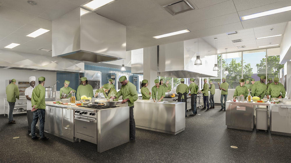 Artist Rendering of Culinary Lab - Business Elite Canada Magazine