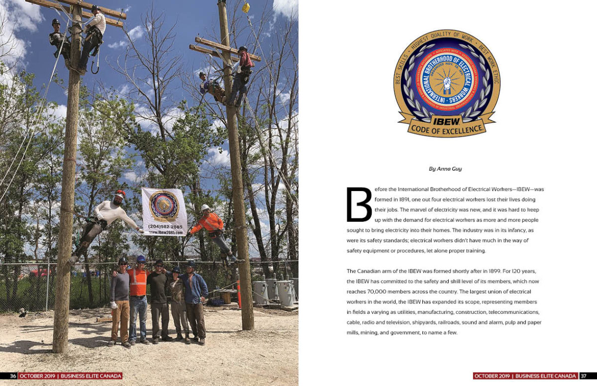 International Brotherhood of Electrical Workers — IBEW - Business Elite ...