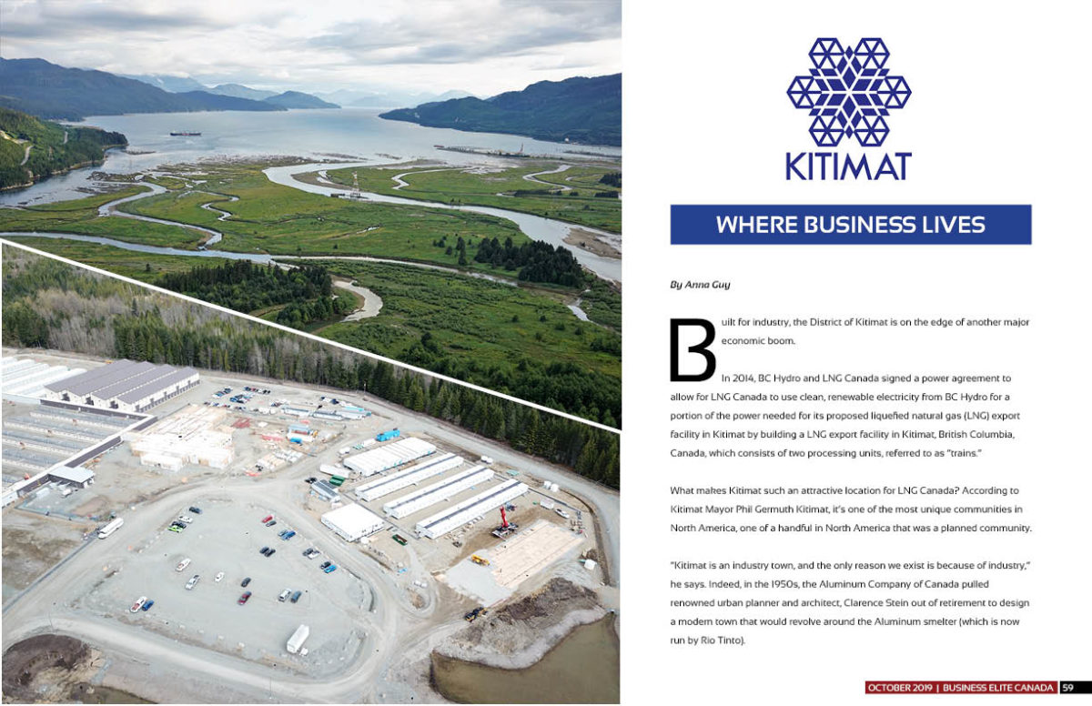 District of Kitimat - Business Elite Canada Magazine