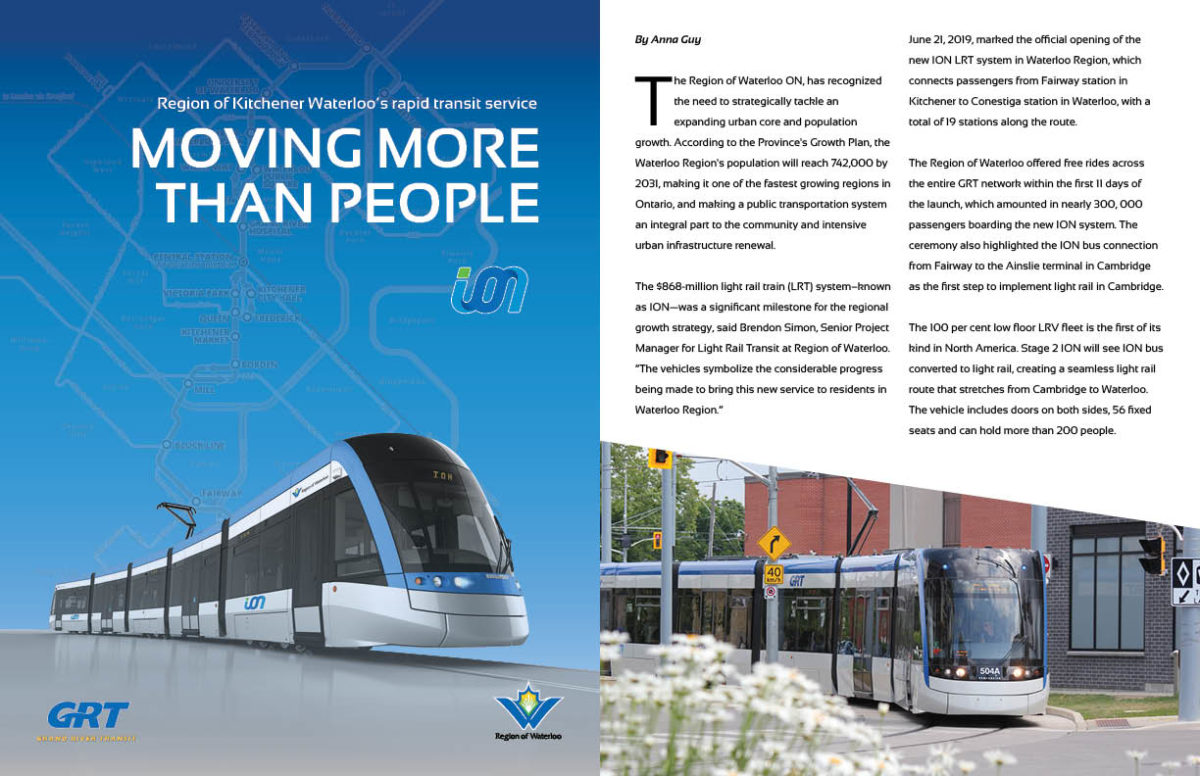 Kitchener-Waterloo LRT (ION) - Business Elite Canada Magazine
