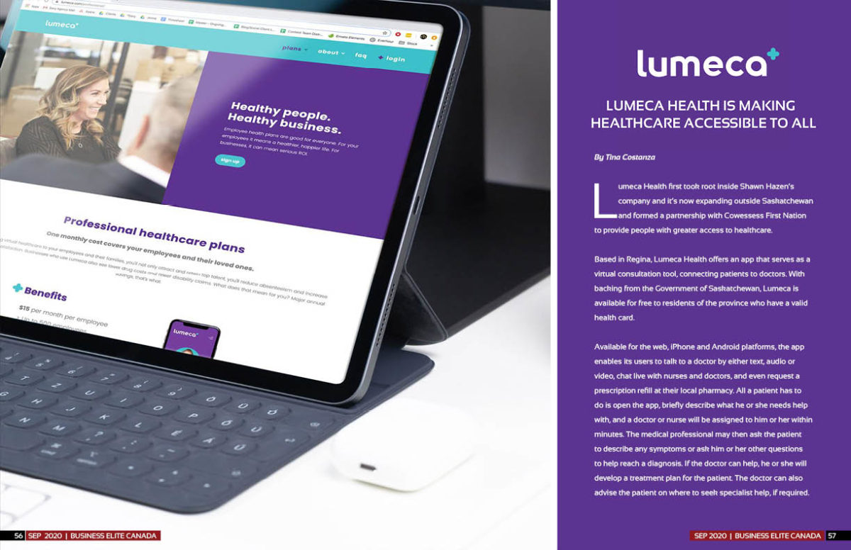 Lumeca Health - Business Elite Canada Magazine