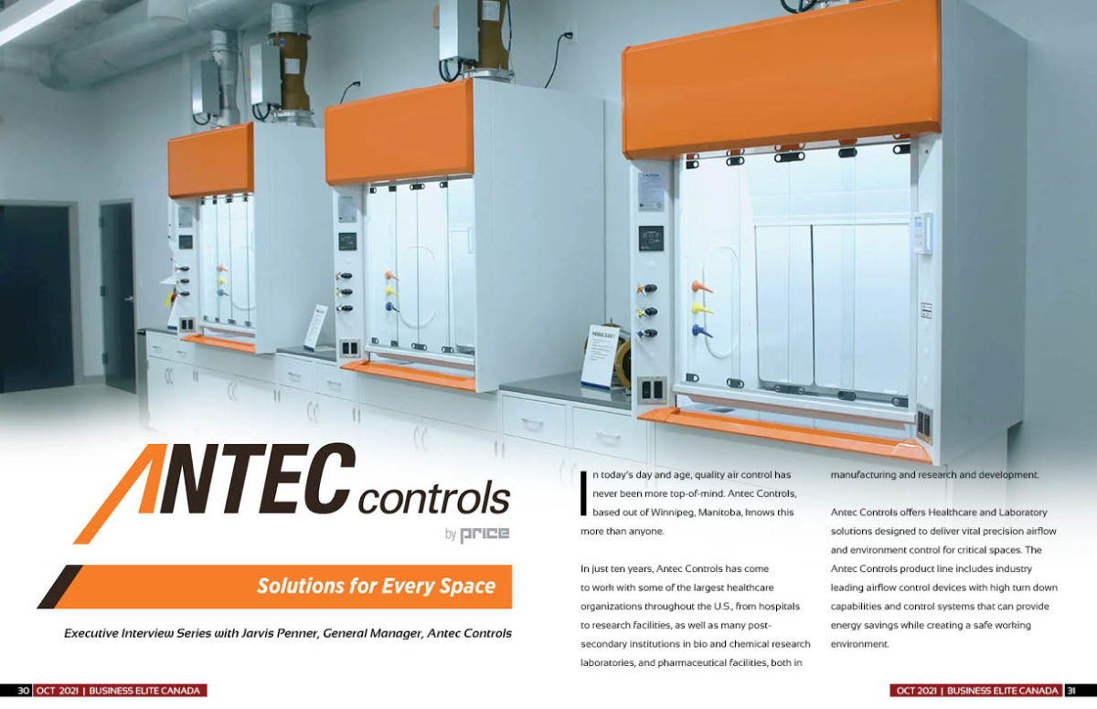 Antec Controls - Business Elite Canada Magazine