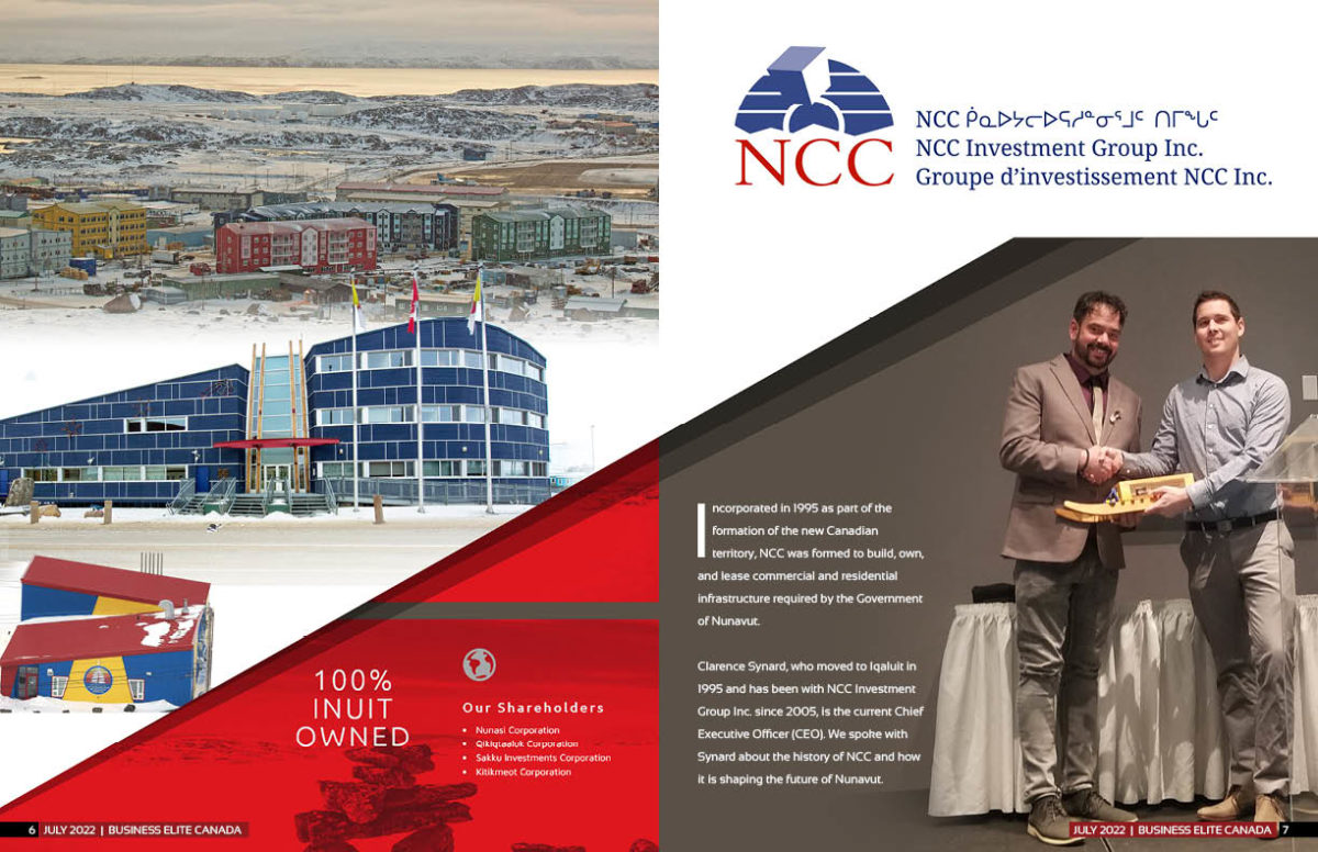 NCC Investment Group - Business Elite Canada Magazine