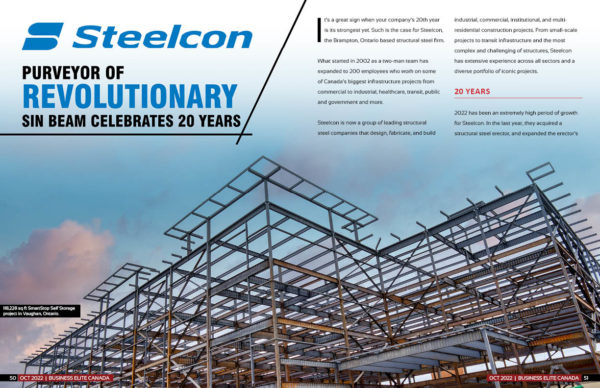 Steelcon - Business Elite Canada Magazine