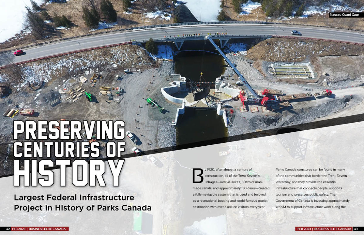 Trent-Severn Waterway Revitalization - Business Elite Canada Magazine