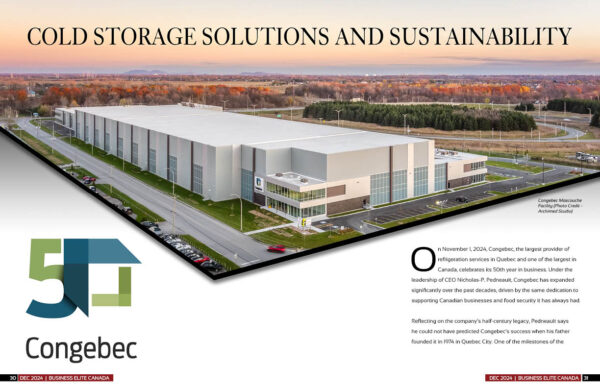 Congebec - Business Elite Canada Magazine